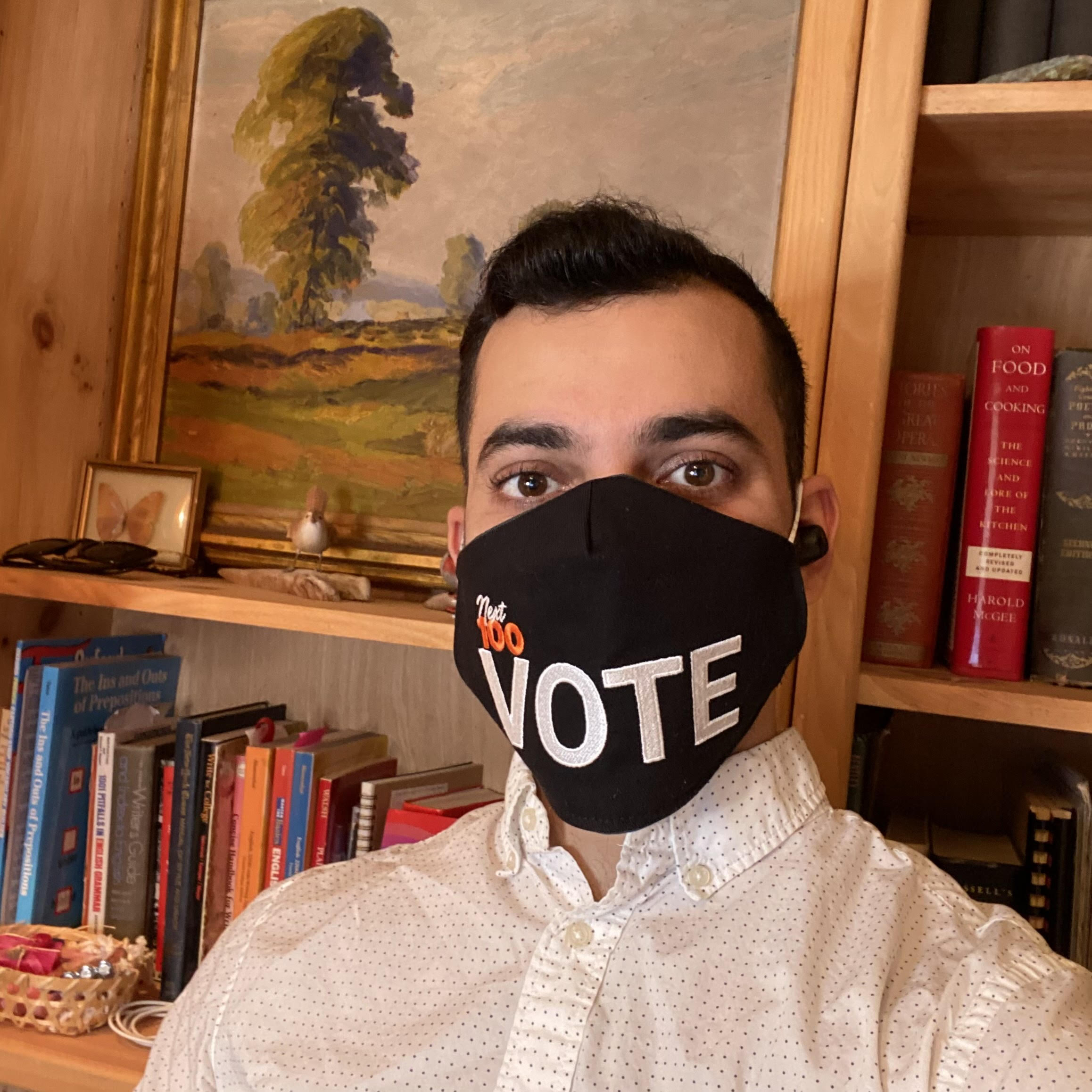 Donate and Receive Next100 “VOTE” Face Masks – Next100